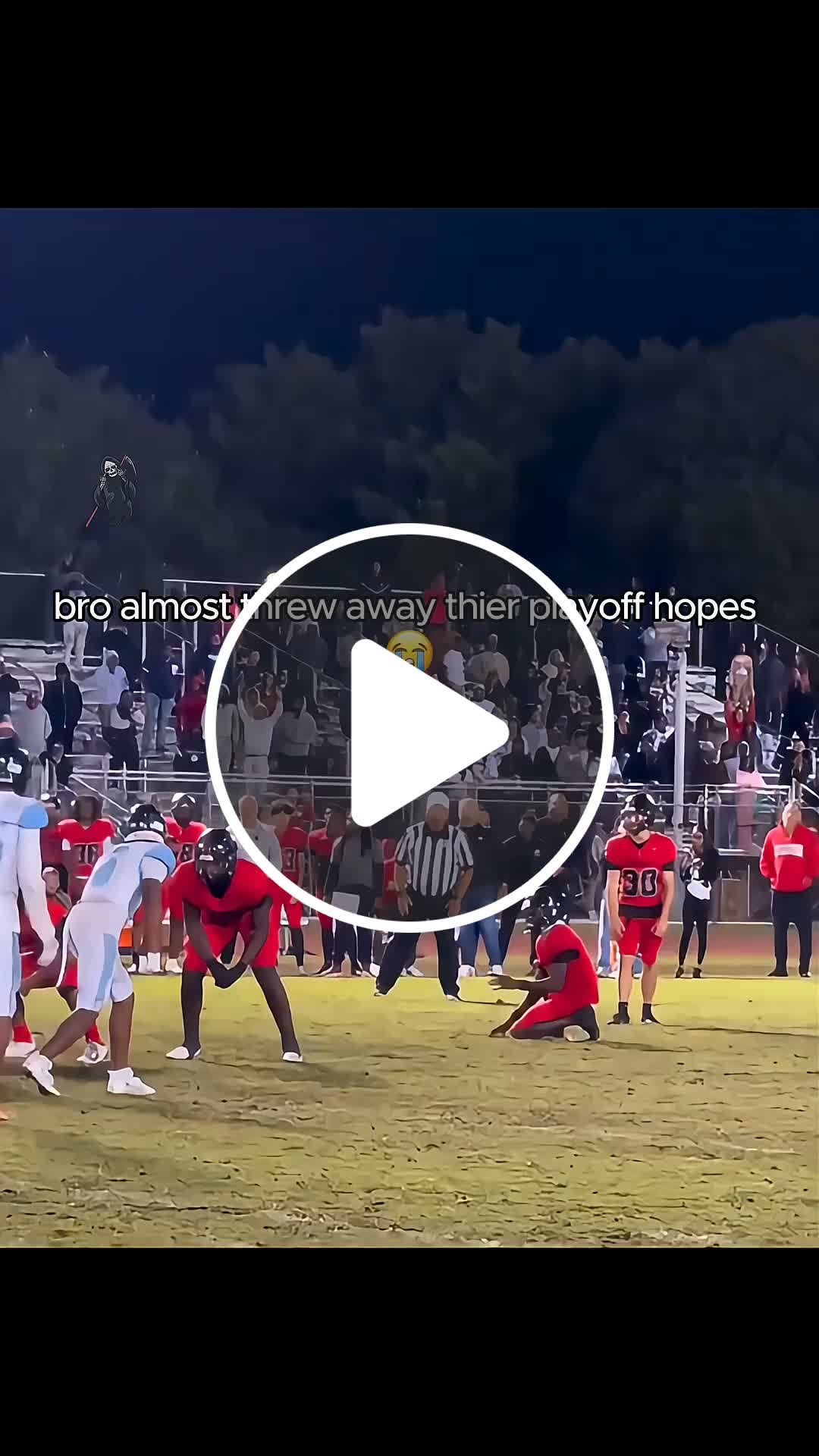 Would've been his last game ever 😭 #americanfootball - NewsBreak