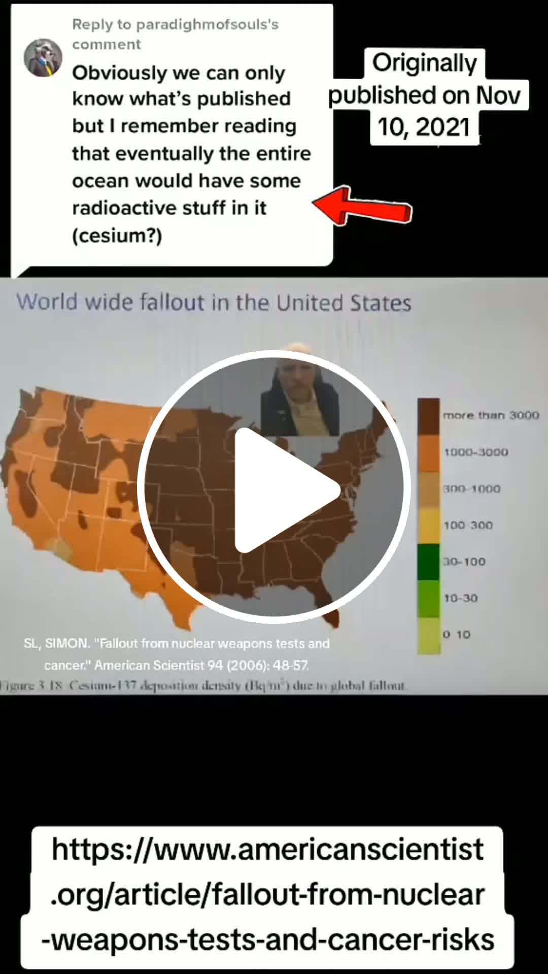 Historical fallout from atmospheric nuclear weapons testing - NewsBreak