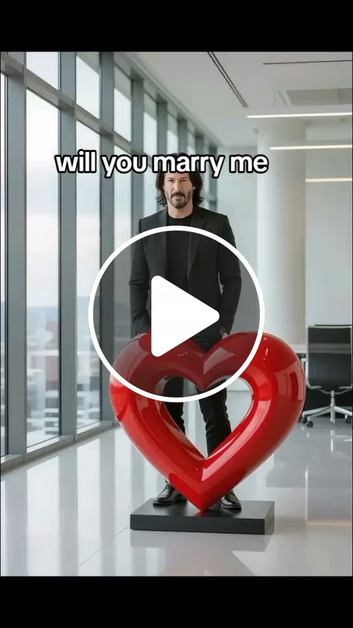 Asked my favorite celebrity to marry me—hope he says yes! 😍 # ...