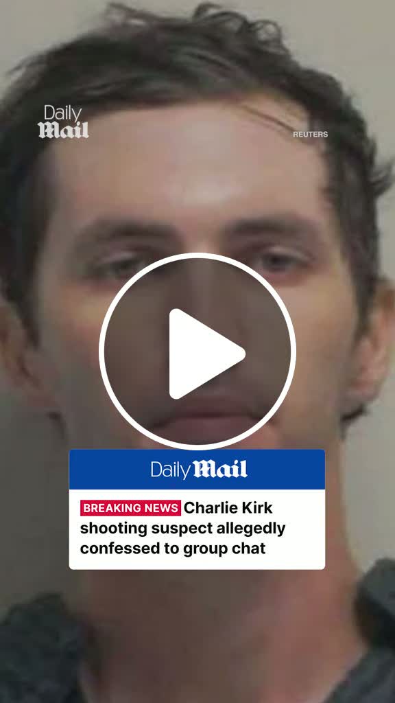 Suspected Charlie Kirk assassin Tyler Robinson allegedly confessed to ...