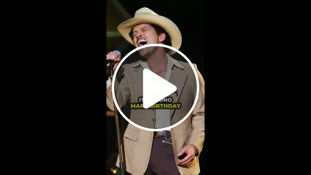 Bruno Mars’ top 3 Spotify bangers, Birthday Special - NewsBreak