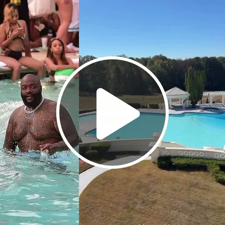Rick Ross says he can swim across his pool underwater from end to end ...