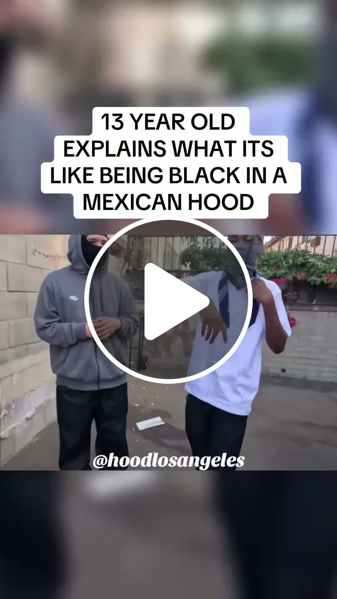13 year old explain what it's like being in a Mexican hood #fyp gangs # ...