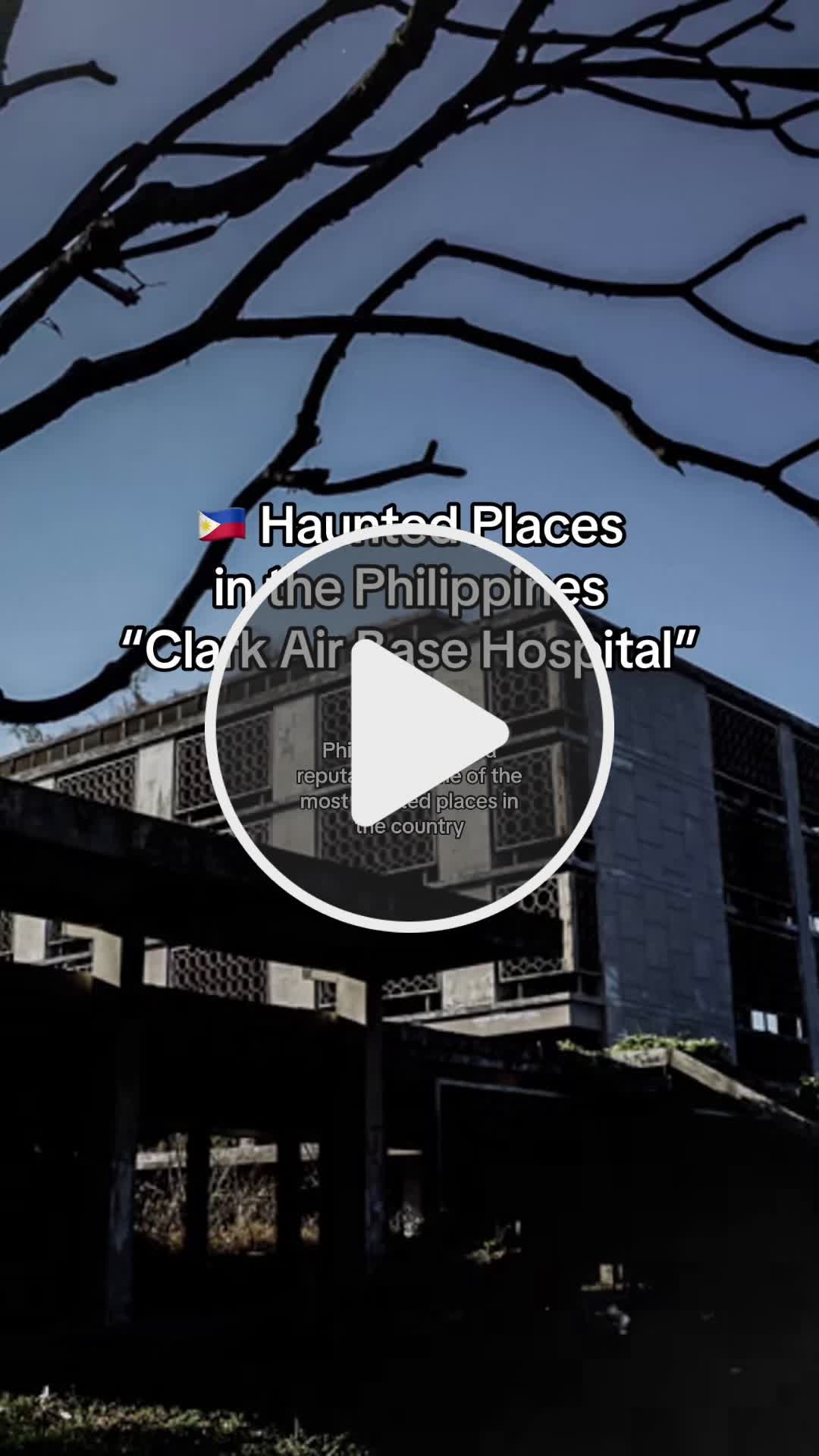 Haunted places in the philippines. The clark air base hospital. The ...