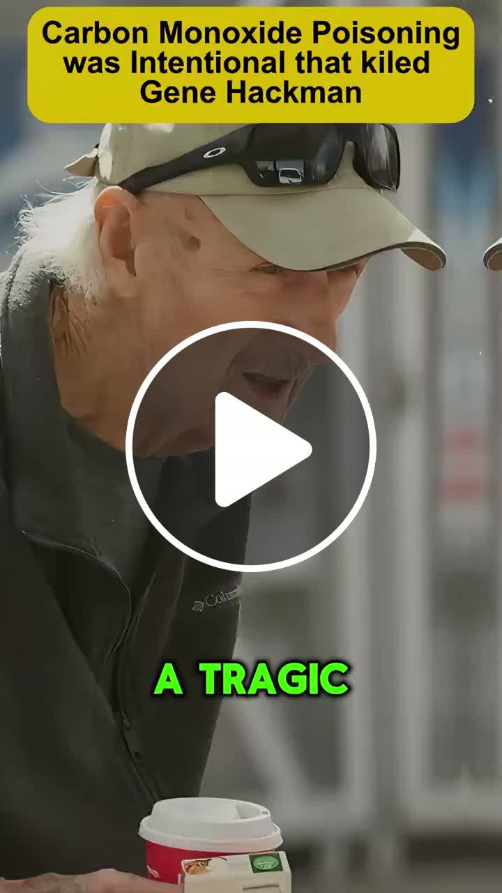Gene Hackman death was intentional from Carbon Monoxide #truecrime #G ...