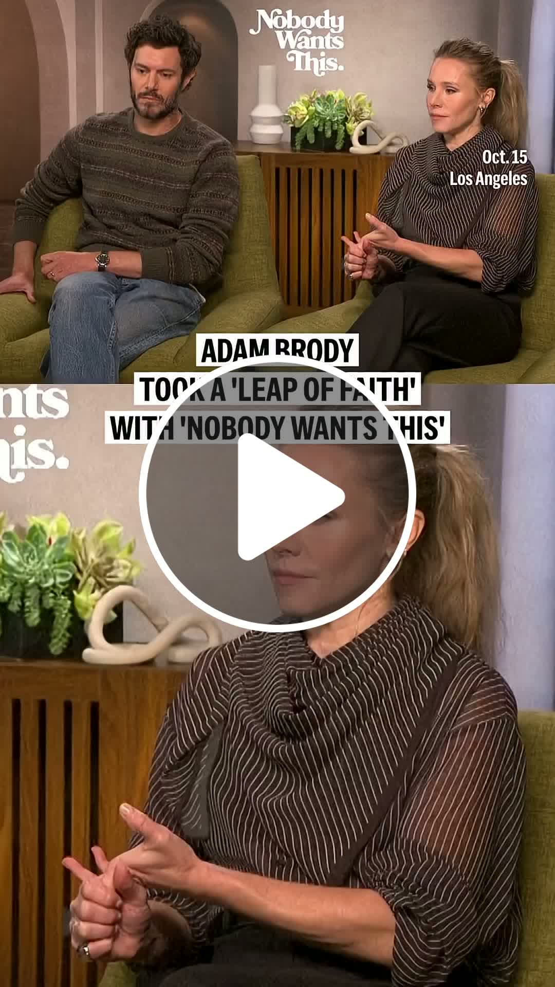 Adam Brody took a 'leap of faith' with 'Nobody Wants This' - NewsBreak