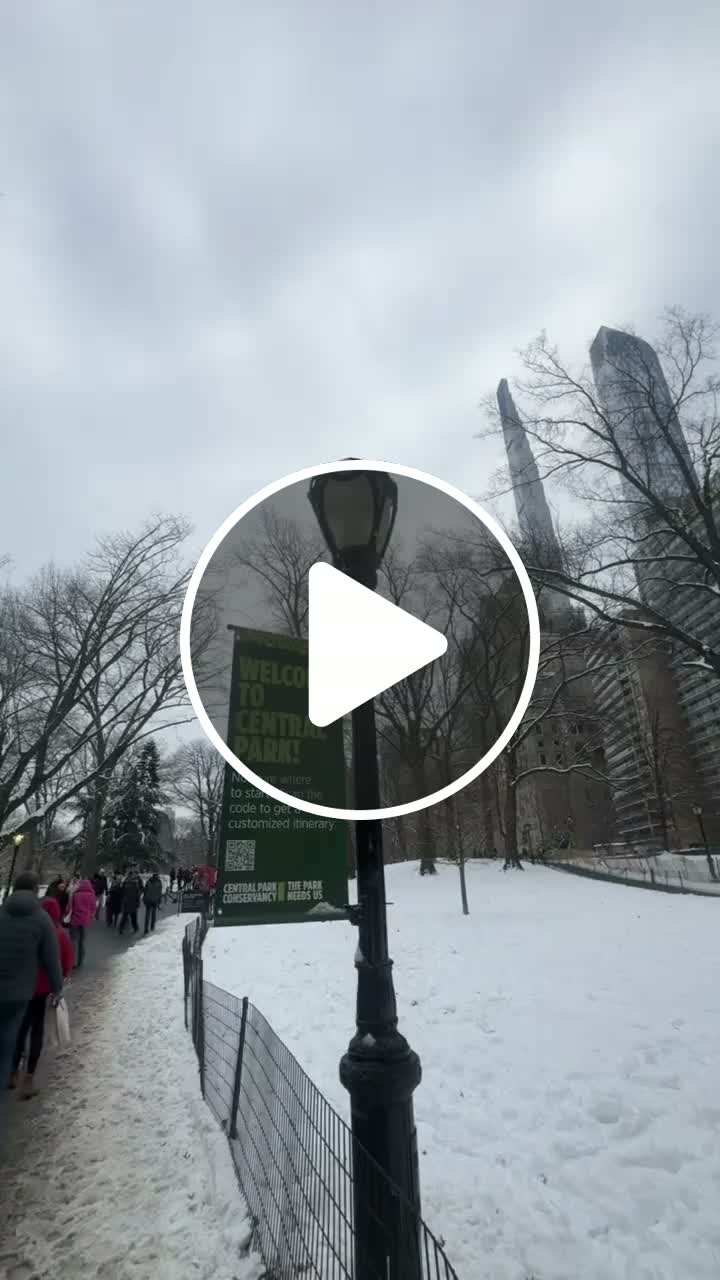 Your perfect winter escape awaits in NYC ️ Don't miss the magic of snow ...