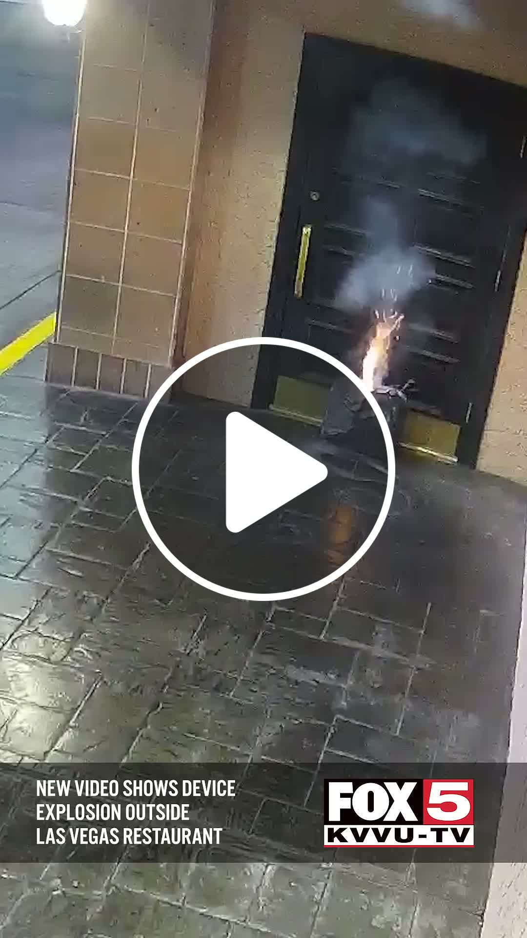 New video shows device explosion outside restaurant near Las Vegas ...