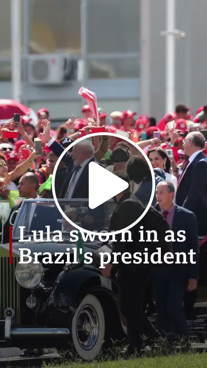 Crowds celebrate in Brazil as Lula sworn in as president - NewsBreak