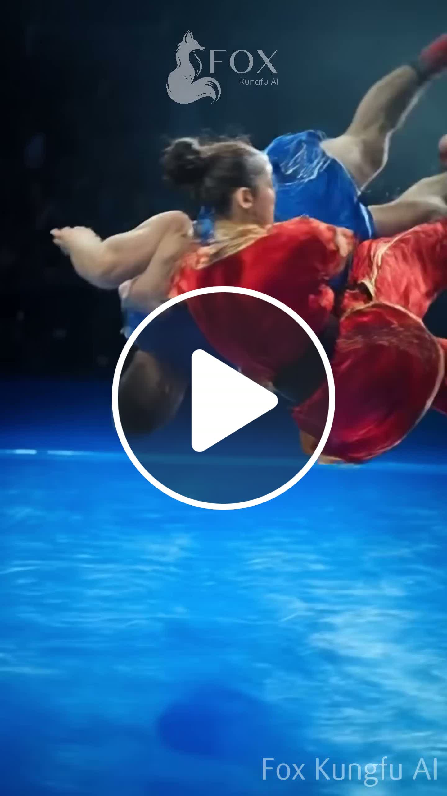 AI-generated Fox Kung Fu Girl Shows Lightning Speed ⚡🦊 #ai#fox#kungfu ...