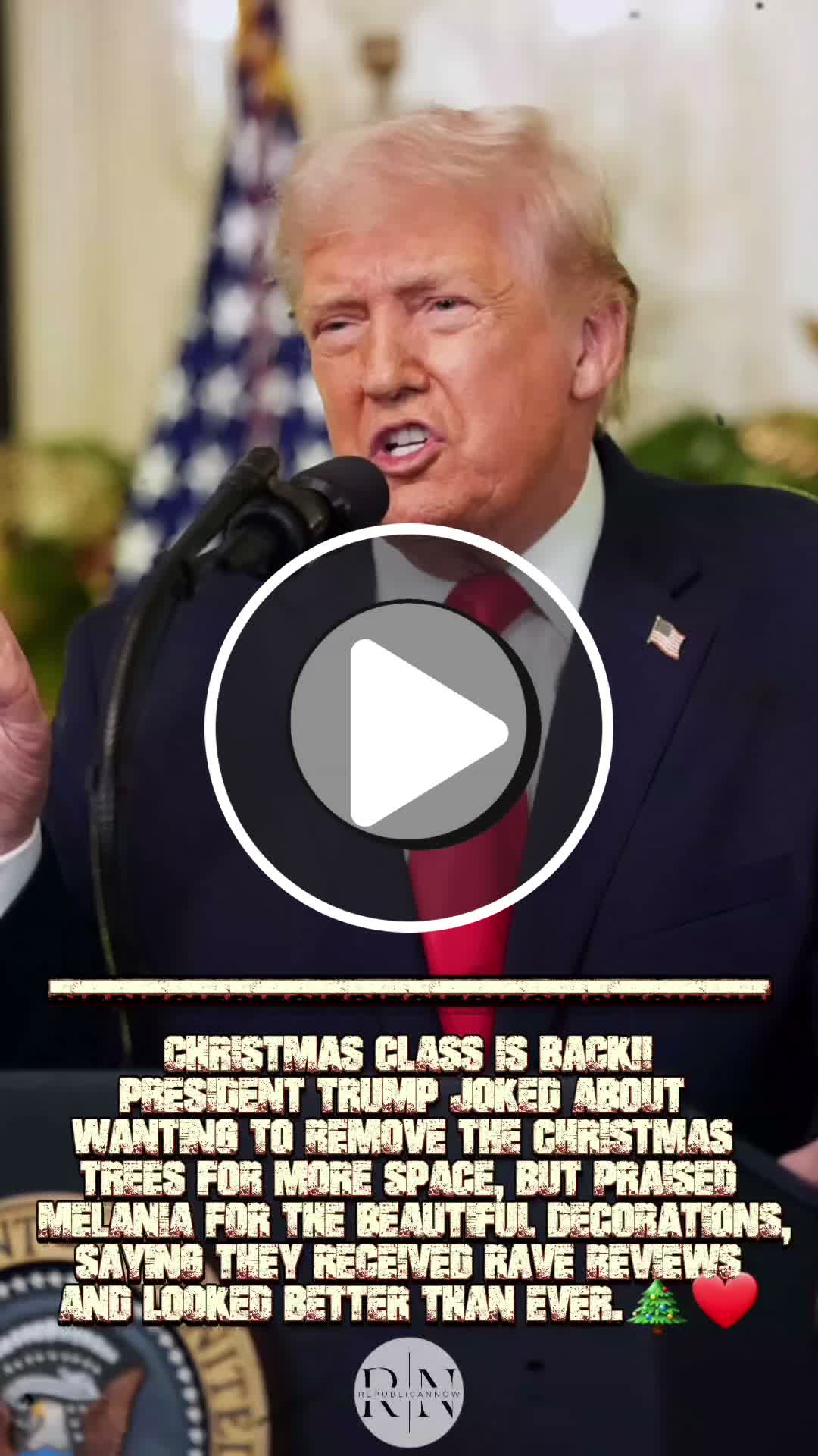 Christmas class is back!!President Trump joked about wanting to remove ...
