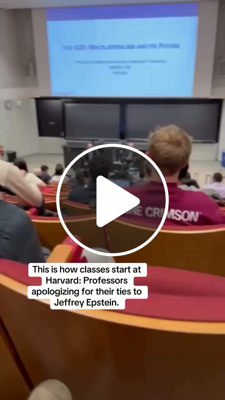 Harvard opens class with ex-Treasury chief Larry Summers apologizing ...