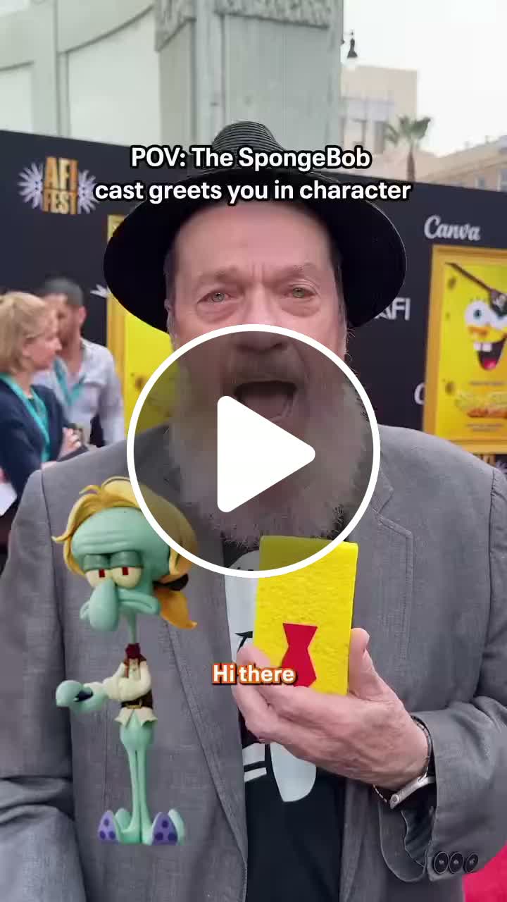 Say hi or we'll never find SpongeBob #spongebobmovie - NewsBreak