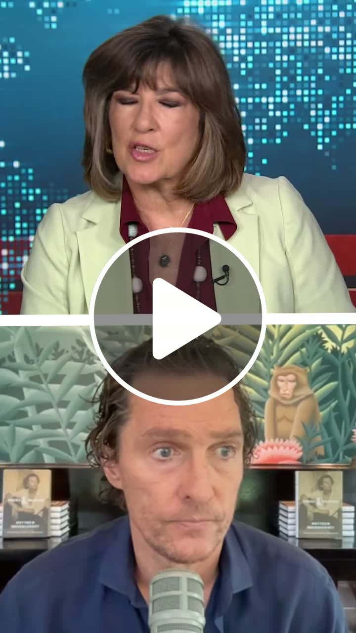 Actor and author Matthew McConaughey talks to CNN s Christiane Amanpour ...