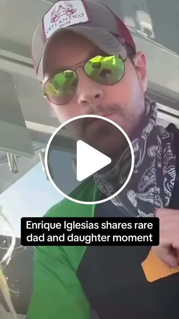 So rare to see @Enrique Iglesias goofing around 🥹 #enriqueiglesias # ...