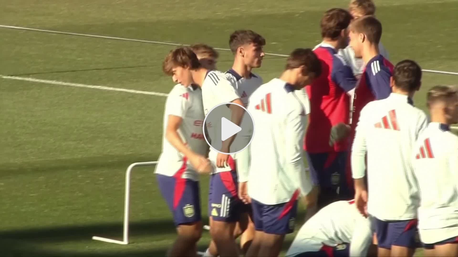 Teenage wonderkid Lamine Yamal leads Spain training as FIFA World Cup ...