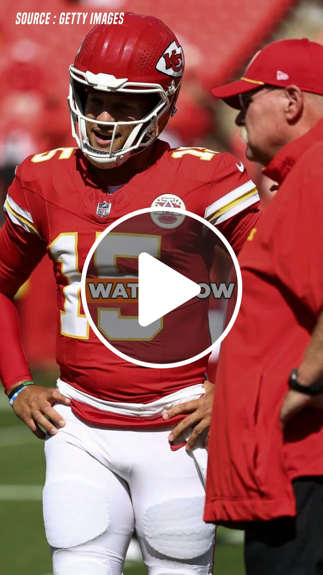 Patrick Mahomes Scares Coach Reid With Chiefs Wave Celebration - NewsBreak