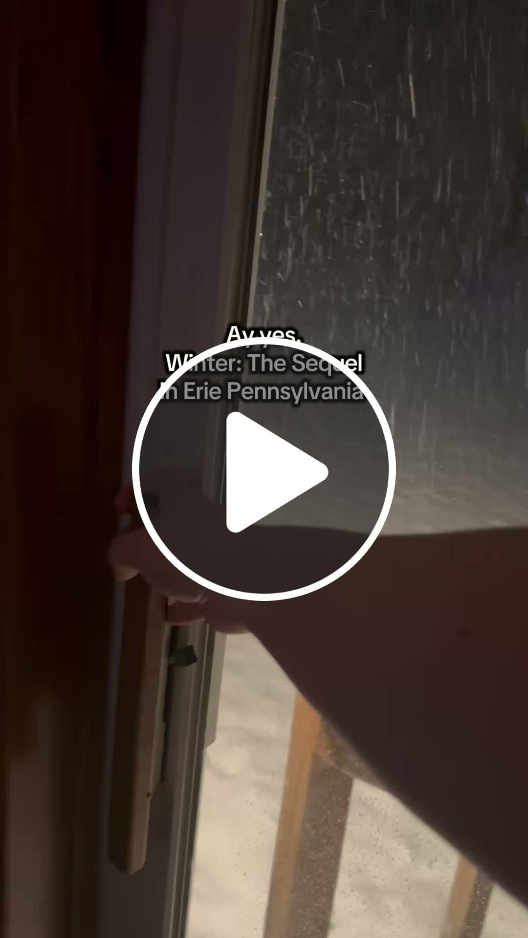 Welcome to another installment of Winter in Erie Pennsylvania. Will is ...