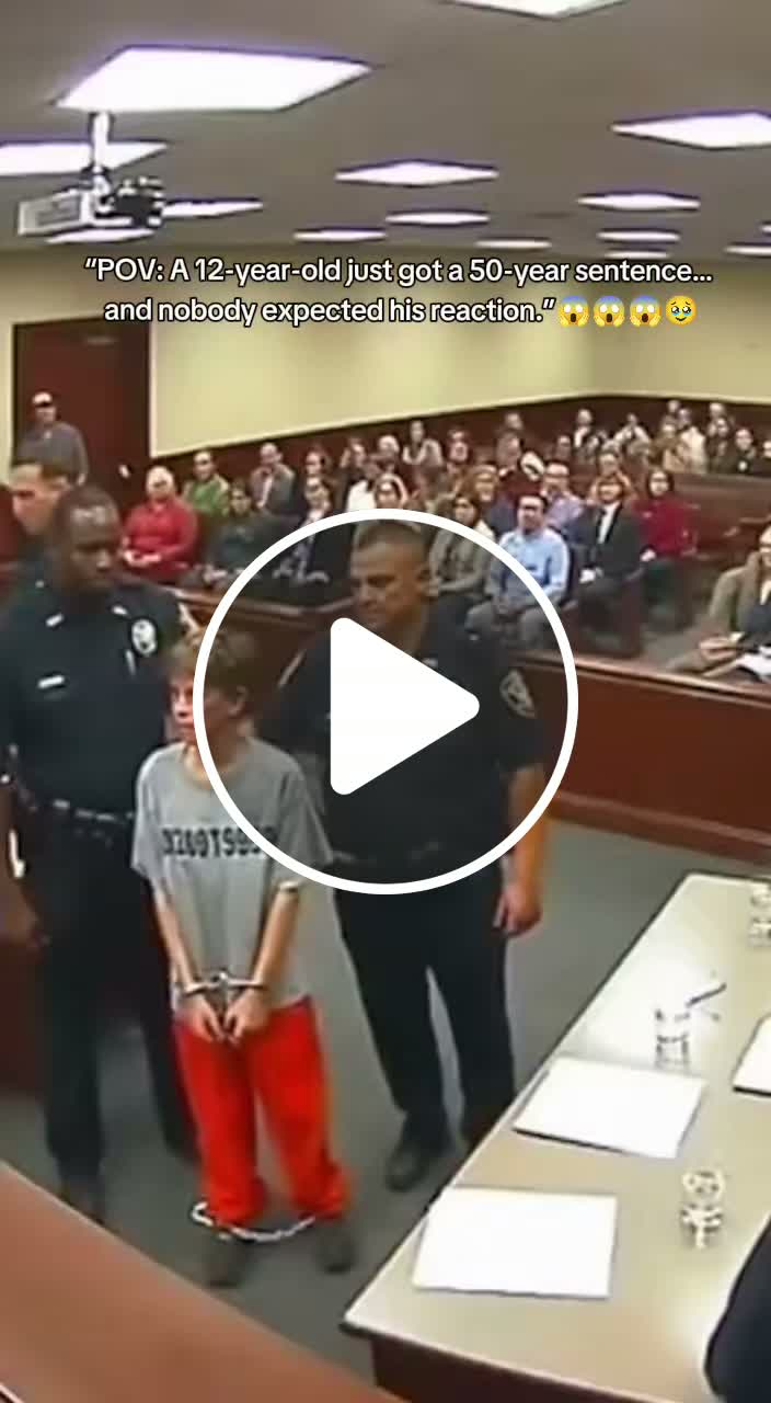 When a 12-year-old gets sentenced to 50 years and the courtroom erupts ...