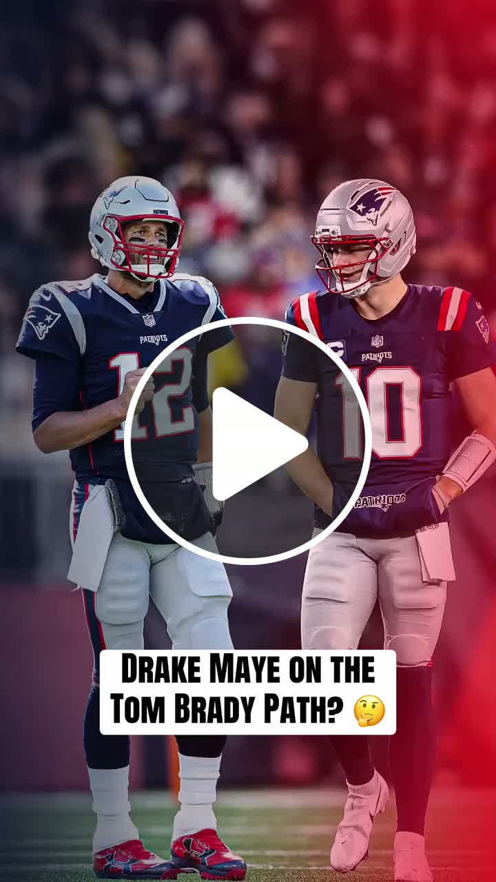 Is Drake Maye the new Tom Brady? 🤔 @pardonmytake #nfl created by ...