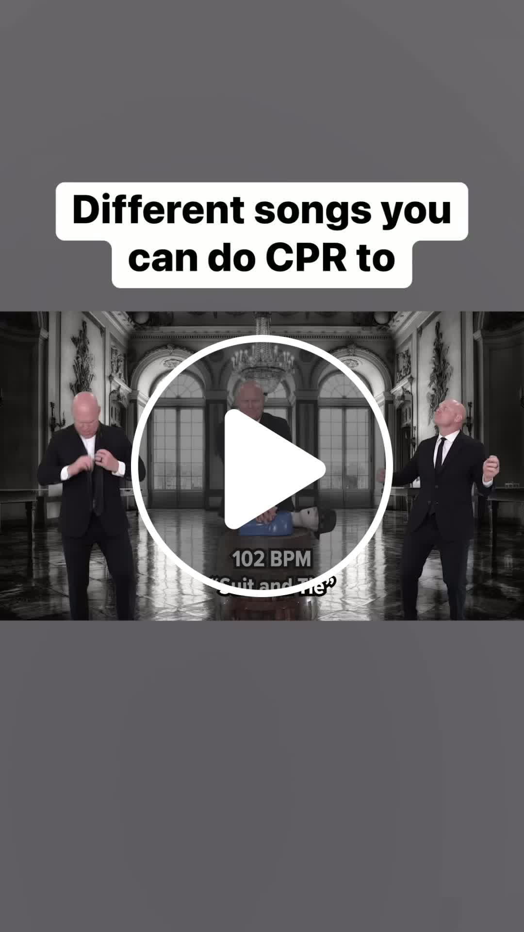 #TooFunnyToScroll Different songs you can do CPR to. What other songs ...