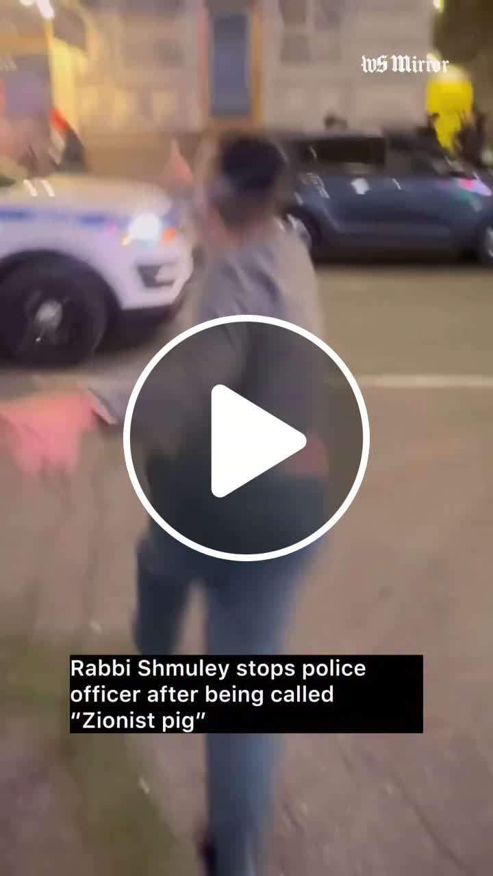 #UnpopularOpinion Rabbi Shmuley stops police officer after being called ...