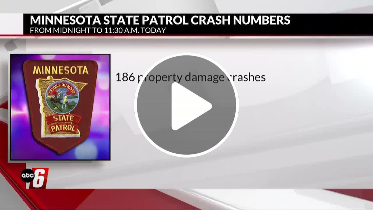 Iowa, Minnesota release crash numbers for Sunday and Monday - NewsBreak