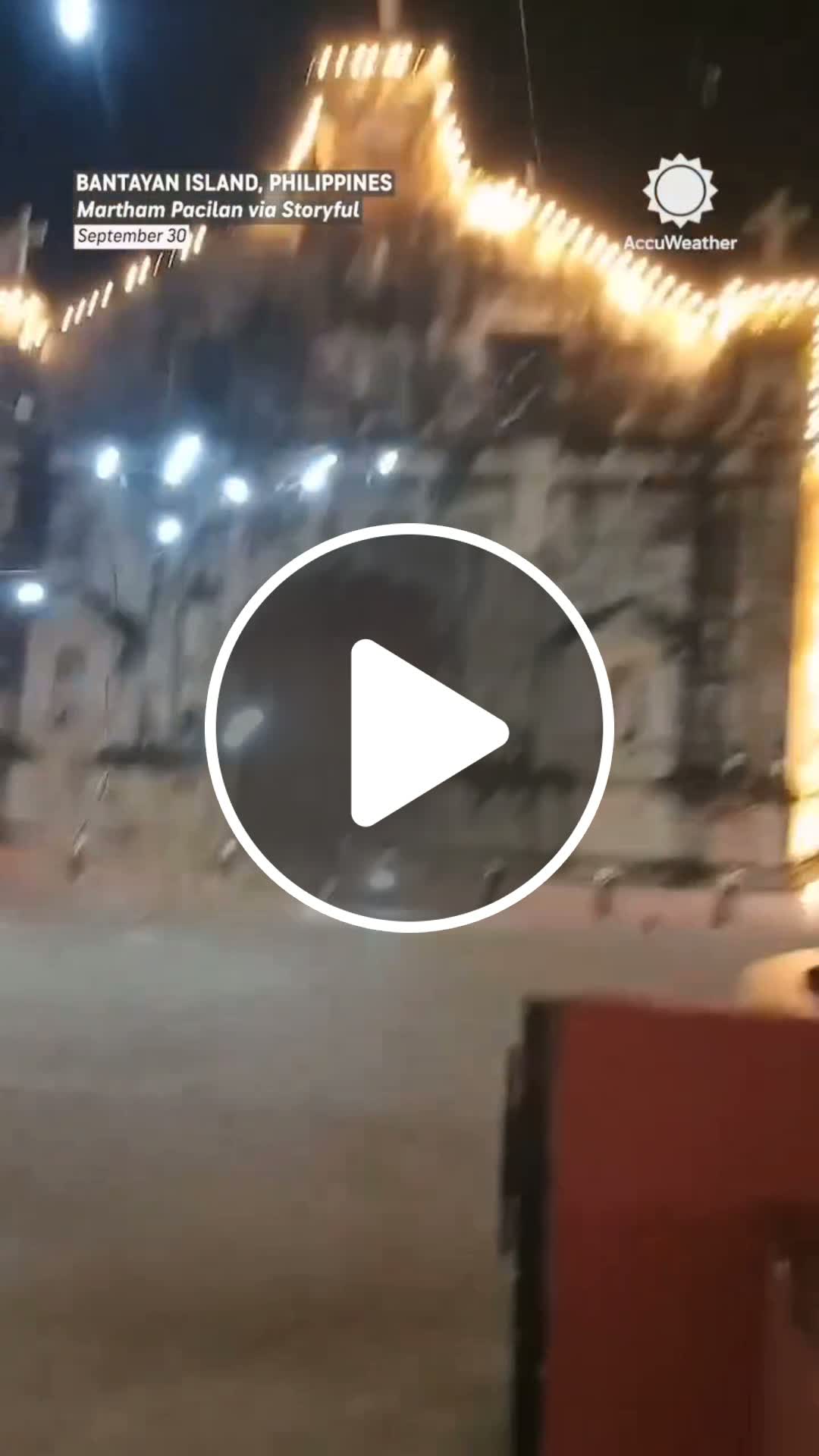 🚨 EARTHQUAKE TOPPLES HISTORIC BELL TOWER 🇵🇭⛪A powerful 6.9-magnitude ...