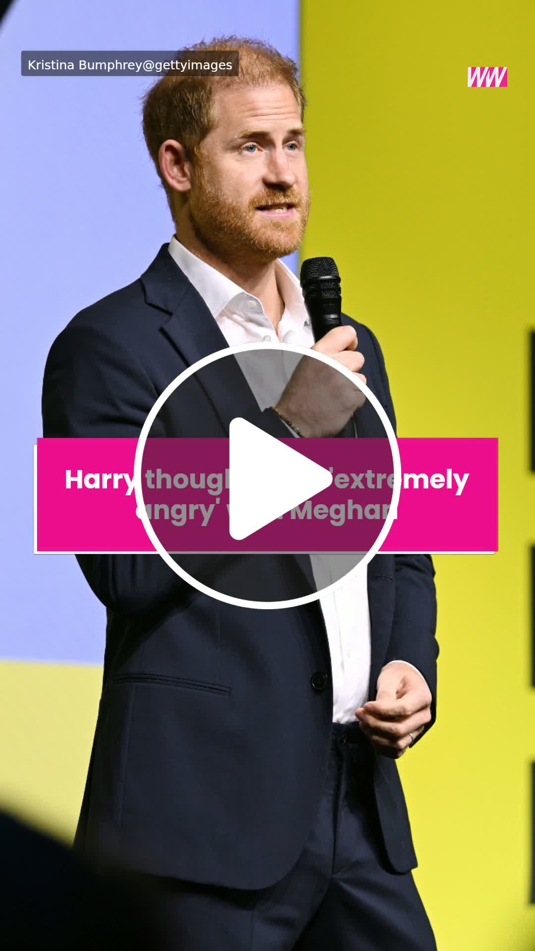Harry thought to be 'extremely angry' with Meghan - NewsBreak