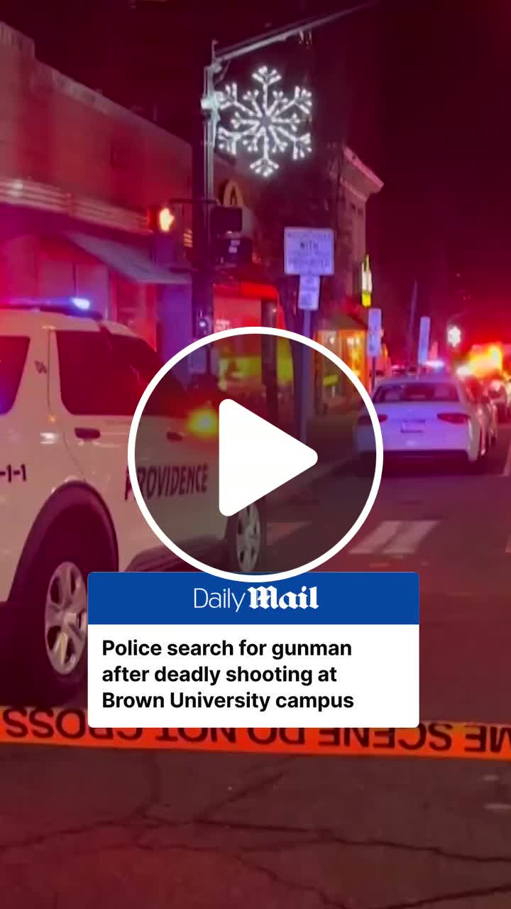 Police search for gunman after Brown University shooting leaves two ...