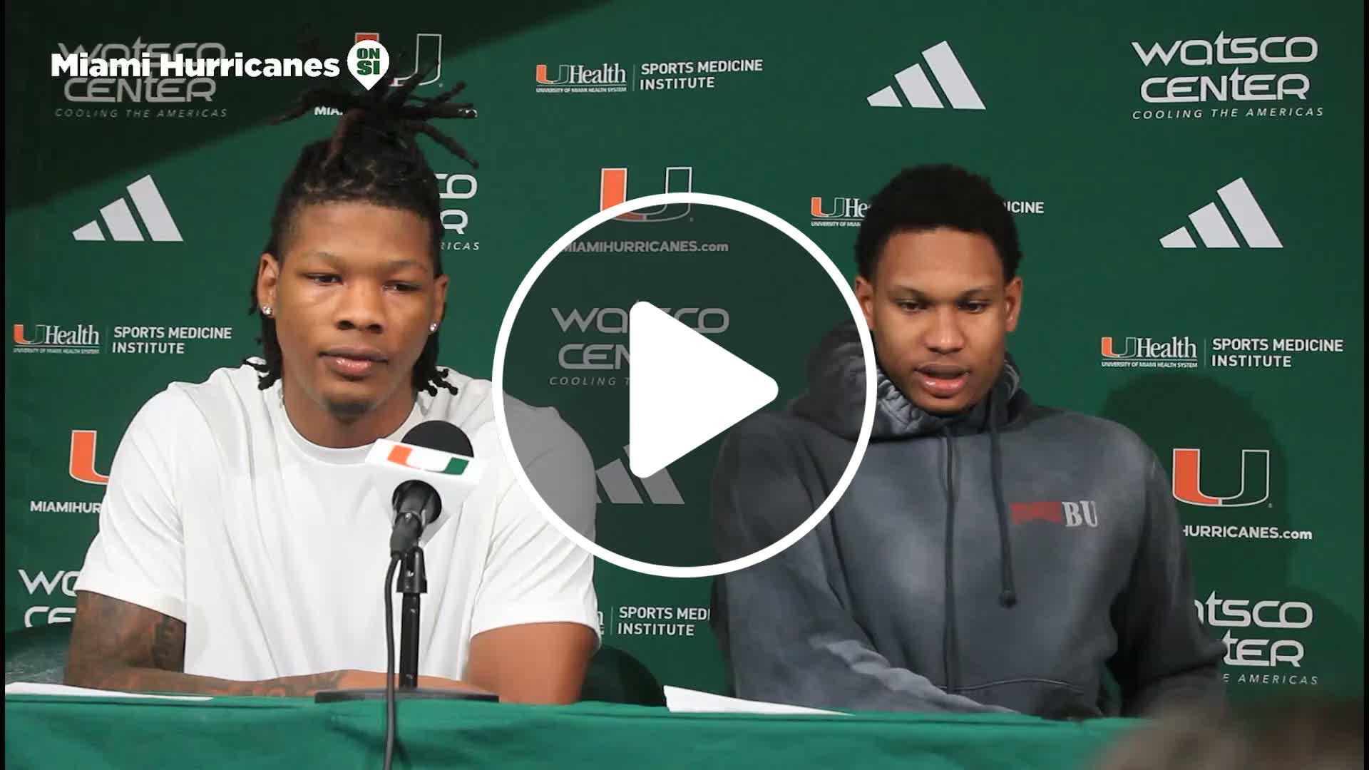 Miami's Shelton Henderson and Malik Reneau on 40-Point Victory and ...