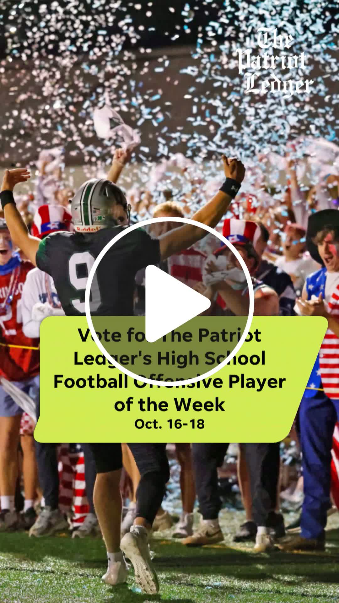 Candidates for the South Shore High School Football Offensive Player of ...