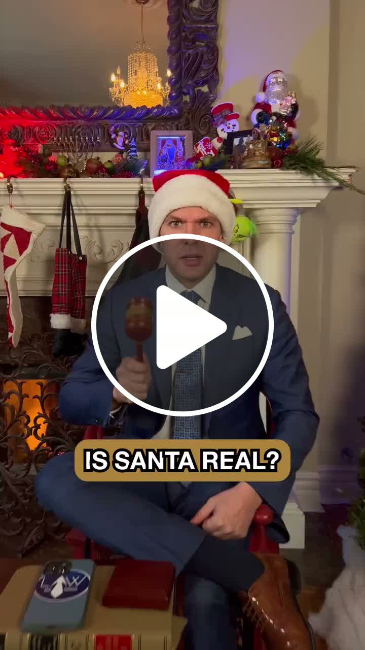 Is Santa Real? #holidays #santa #santaclaus Is Santa actually real. Is ...