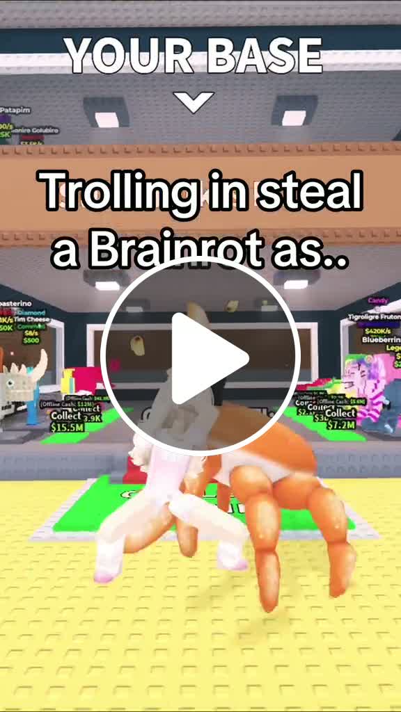 Trolling Bacon gone wrong roblox robloxfyp stealabrainrot ...