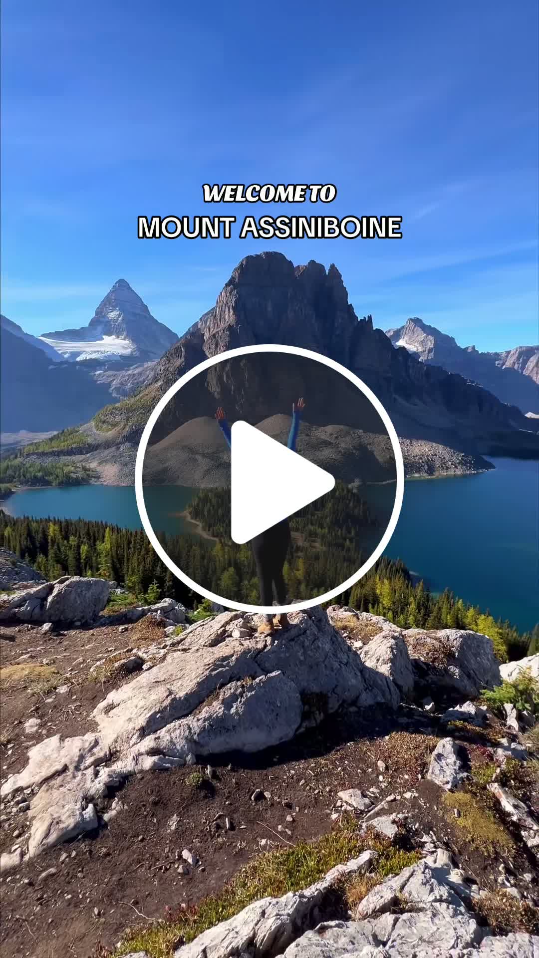 The Matterhorn of the Canadian Rockies 🇨🇦🏔️#canadianrockies # ...