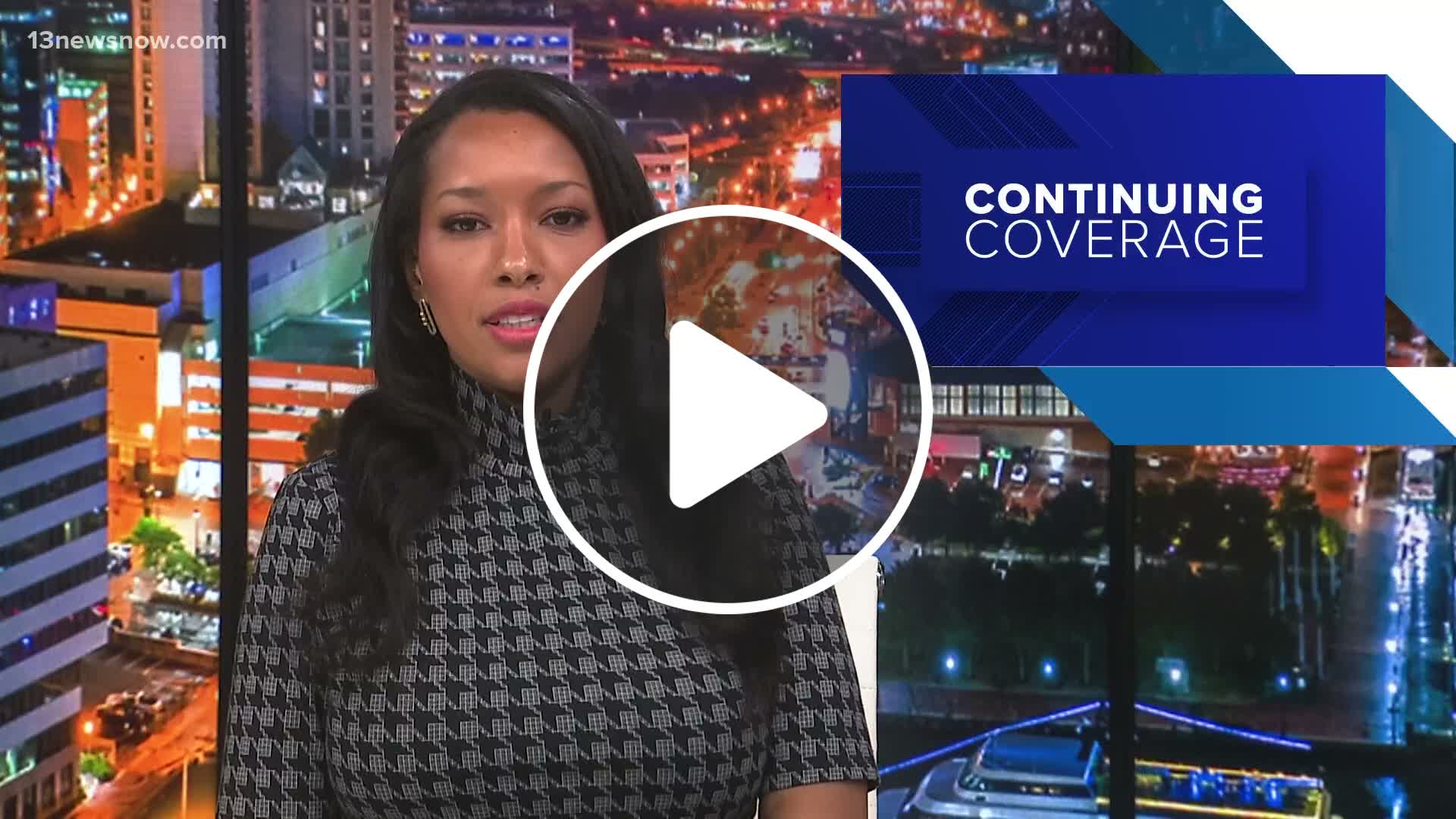 Vigil, protest held in downtown Norfolk after Renee Good shooting ...