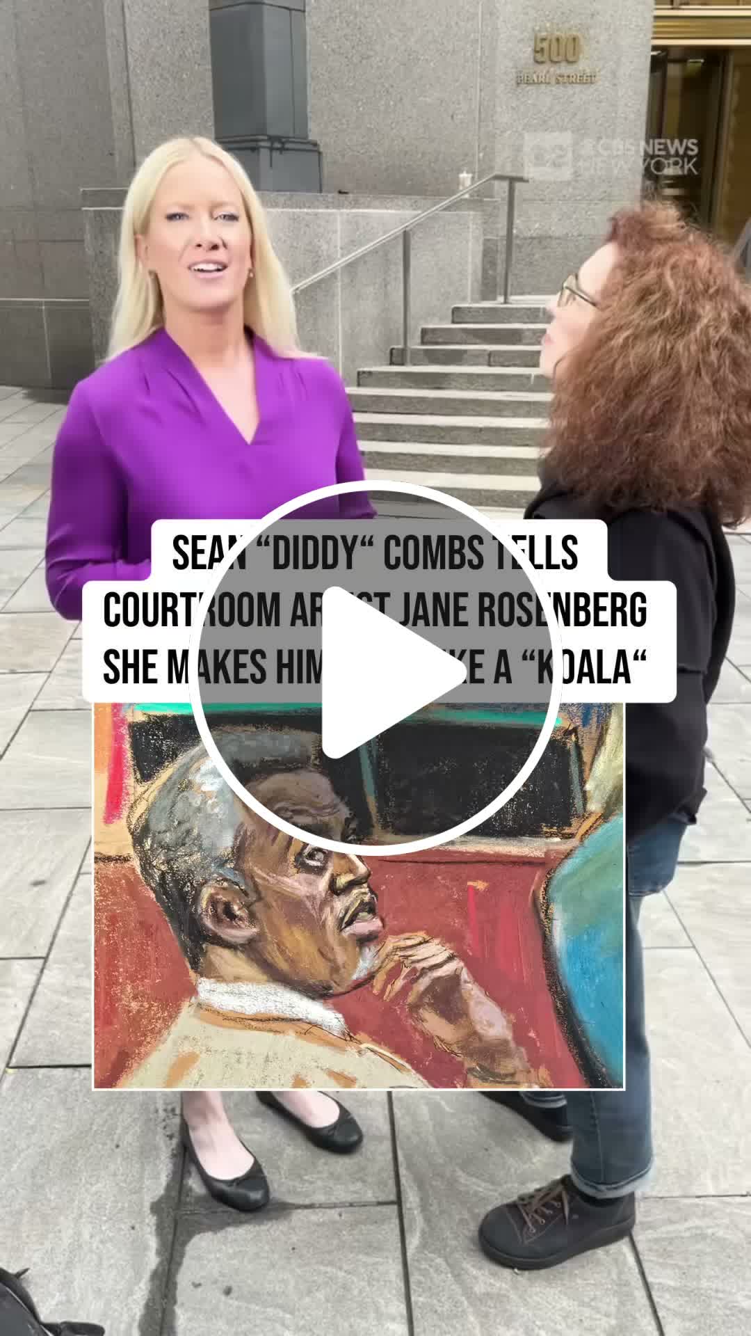 During a break in trial proceedings of Sean Diddy Combs, Combs spoke to ...