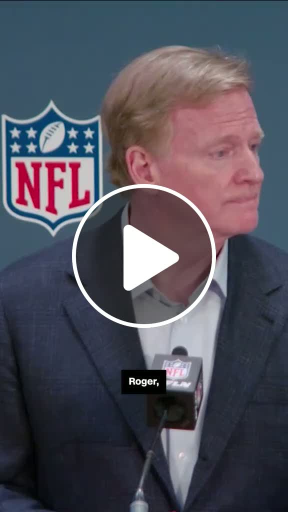At the fall owners meeting, NFL commissioner Roger Goodell was asked if ...