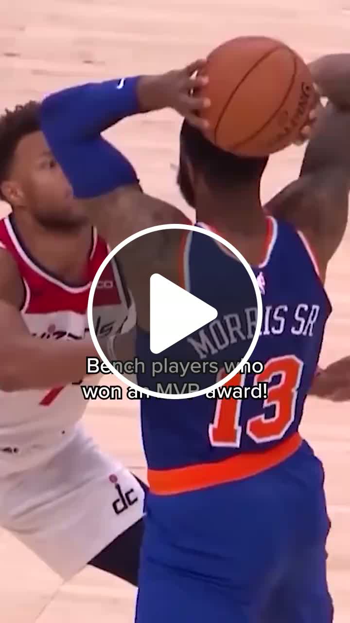 NBA bench players who won an MVP award - NewsBreak