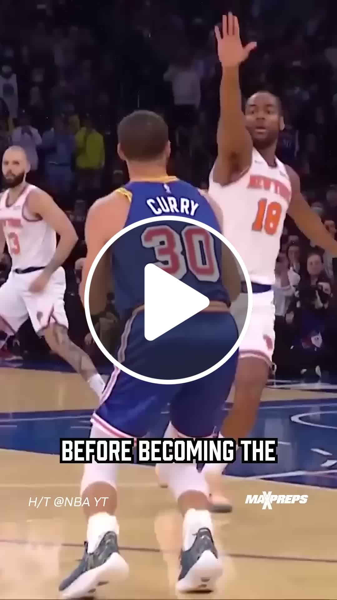 Steph Curry was the definition of UNDERRATED in high school #shorts ...