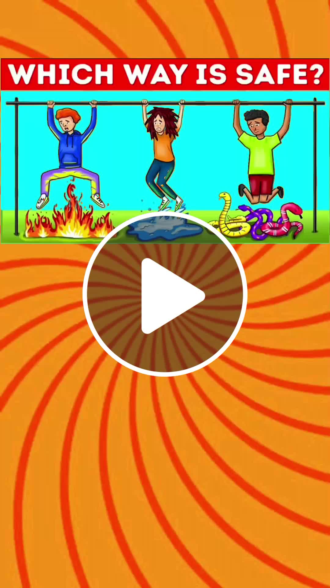 Which way is save?#quizz #quizmaster #answer #viral - NewsBreak