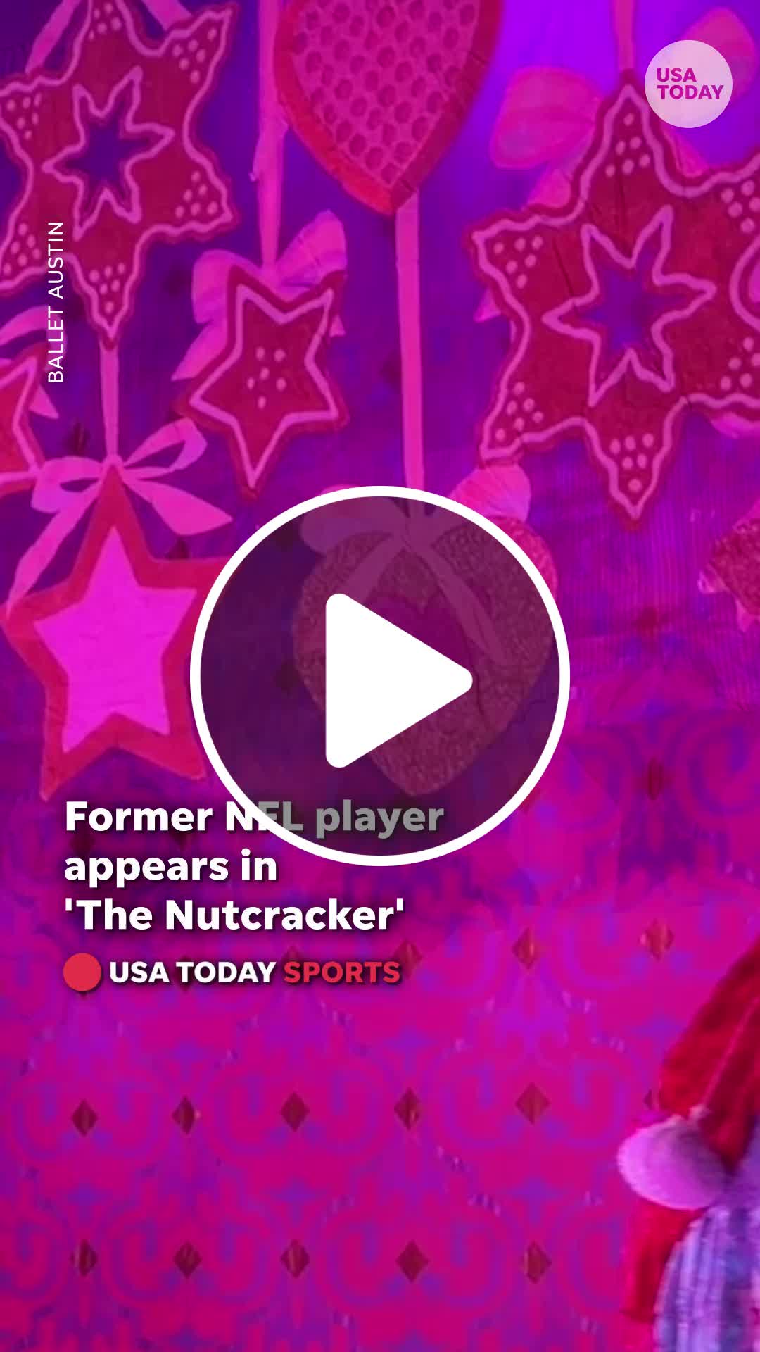 Former NFL player makes surprise appearance in 'The Nutcracker' - NewsBreak