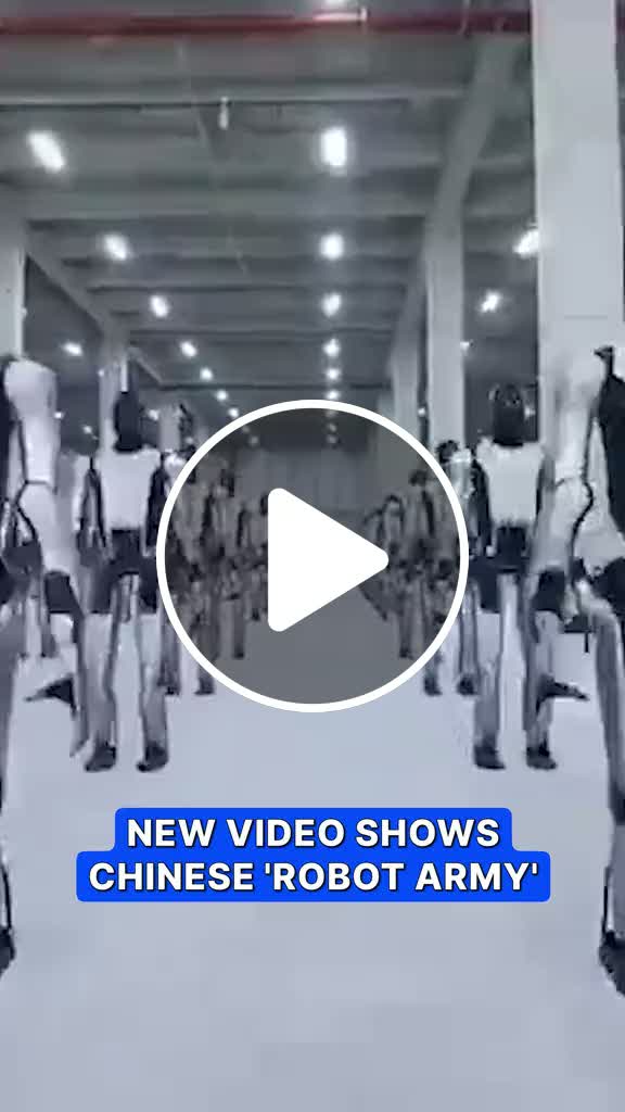 Chinese tech company, UBTECH Robotics, shows off their latest humanoid ...