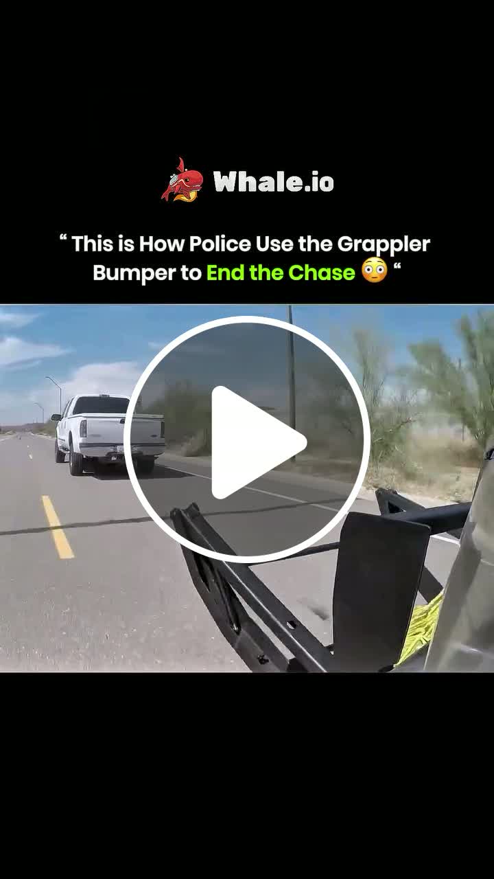 #MyFirstScoopz The grappler bumper is a police tool designed to stop ...