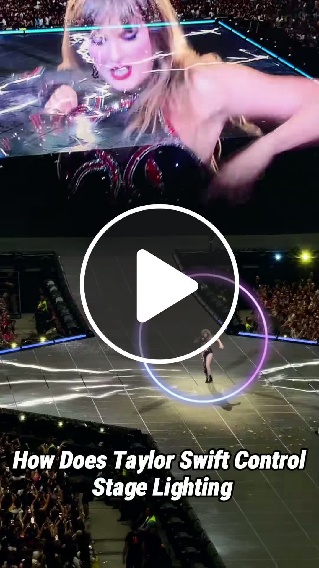 #Essential3Things How Does Taylor Swift Control Stage Lighting and Effects During Her... - NewsBreak