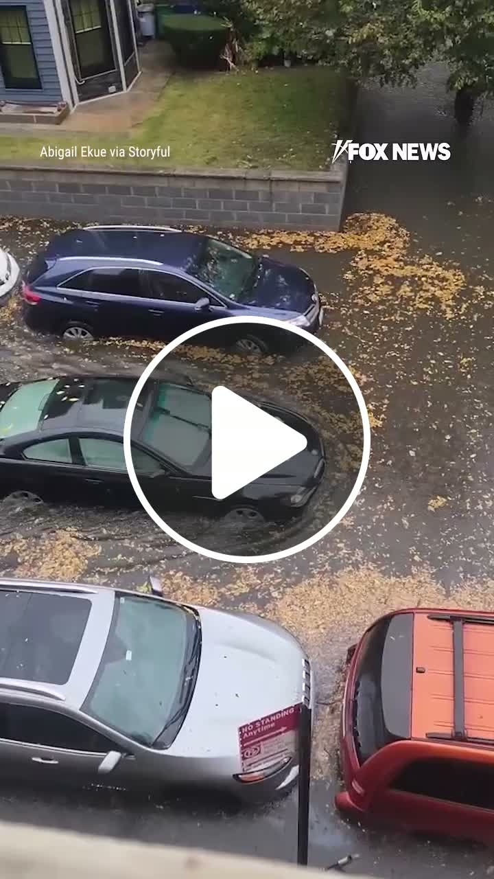 CITY SWAMPED Torrential rain pounds one of America s biggest cities ...