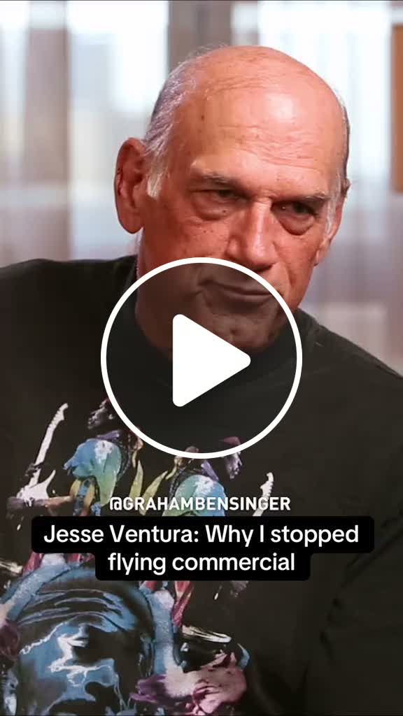 Jesse Ventura explains why constant TSA pat-downs pushed him to stop ...