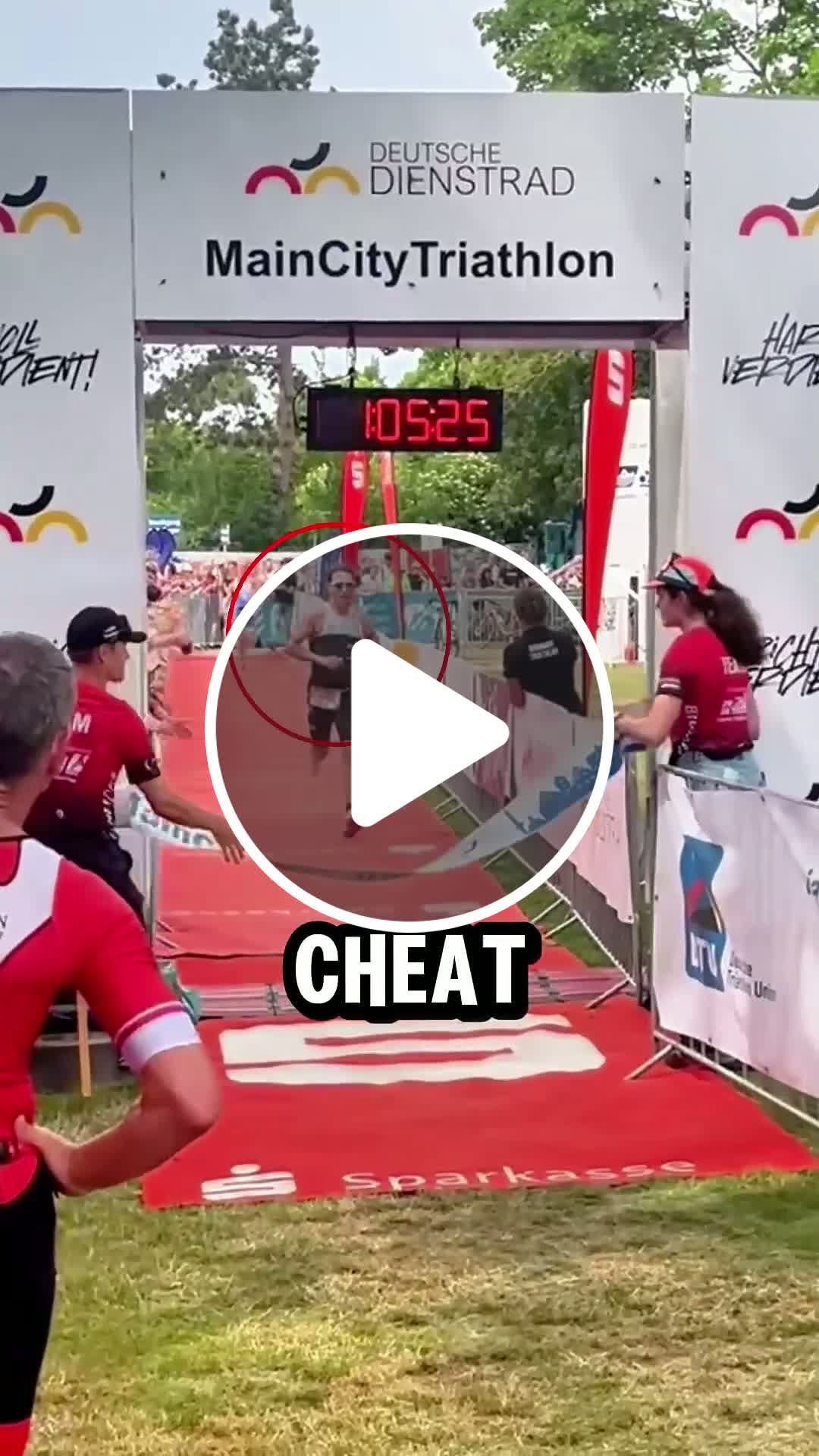 Ribbon Drop of Shame 🏃‍♀💨 #trackandfield - NewsBreak