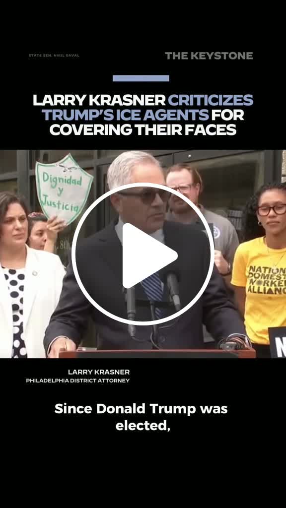Philadelphia District Attorney Larry Krasner criticized President ...