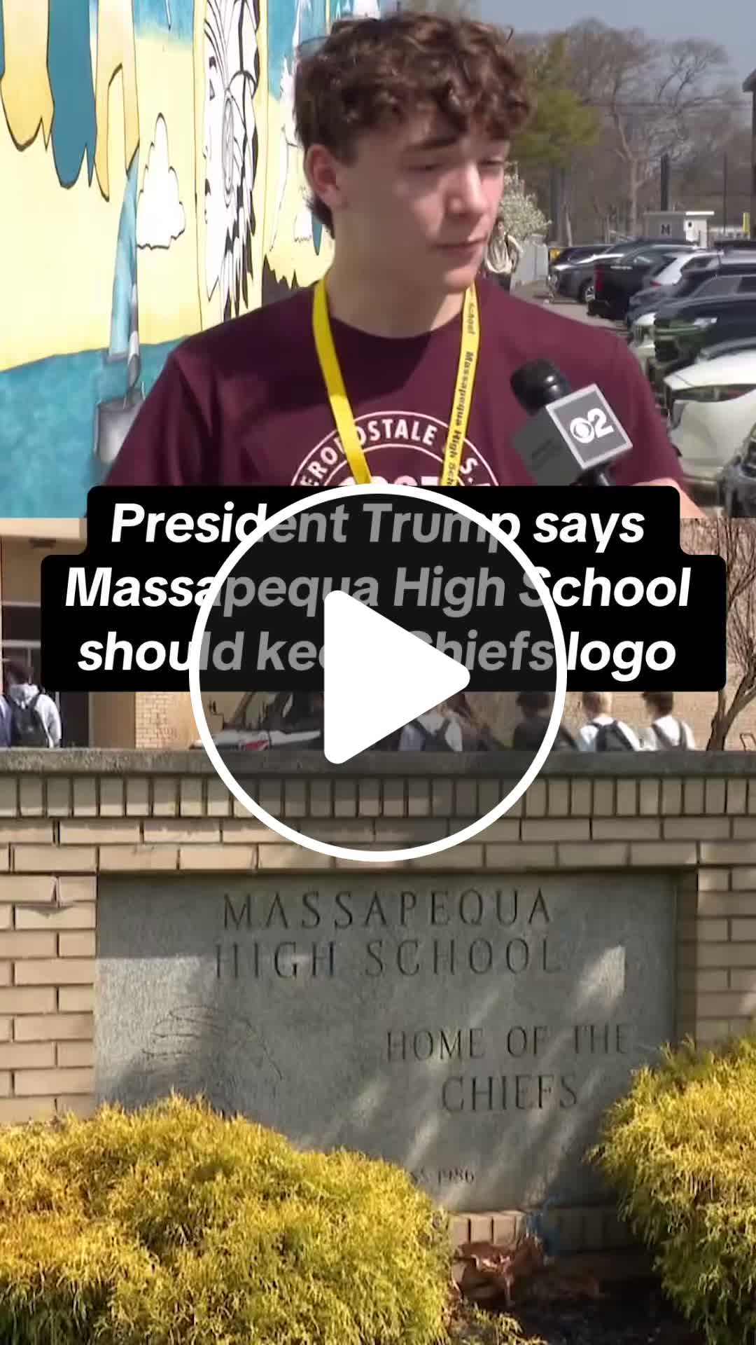 President Trump is getting involved in a battle over a Long Island high ...